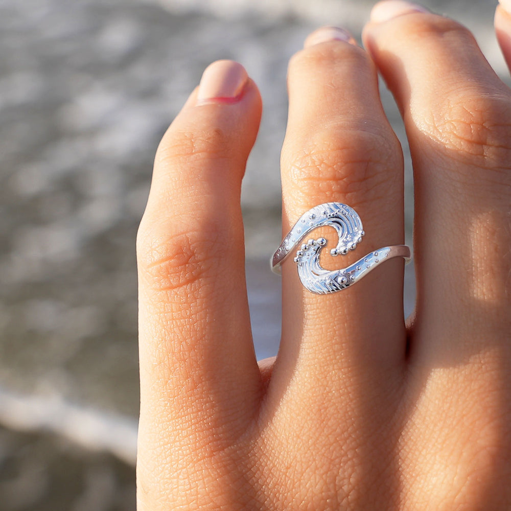 Wellenring doppelt - Silber - Nordlust®